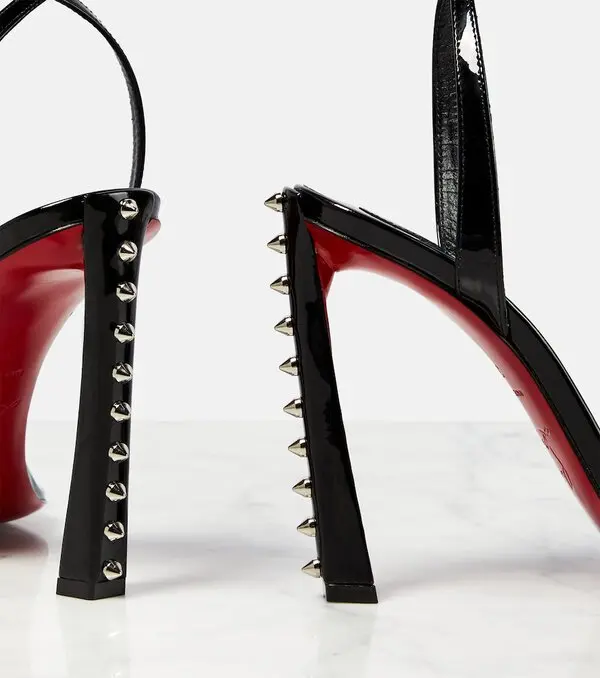 CHRISTIAN LOUBOUTIN Condorapik Queen 100 Leather Sandals