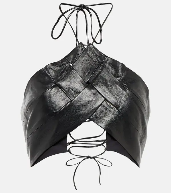 AYA MUSE Vortico Crop Top - Black