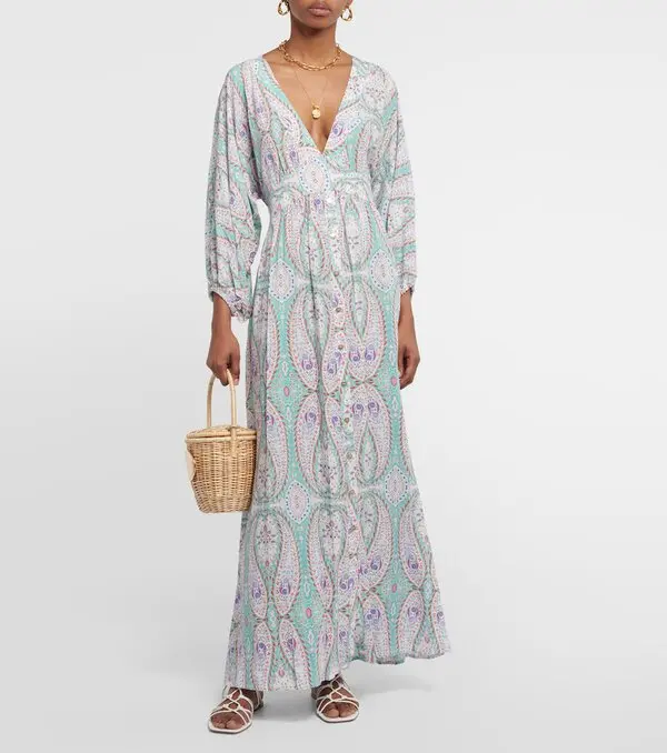 Melissa Odabash Seline Paisley Maxi Dress