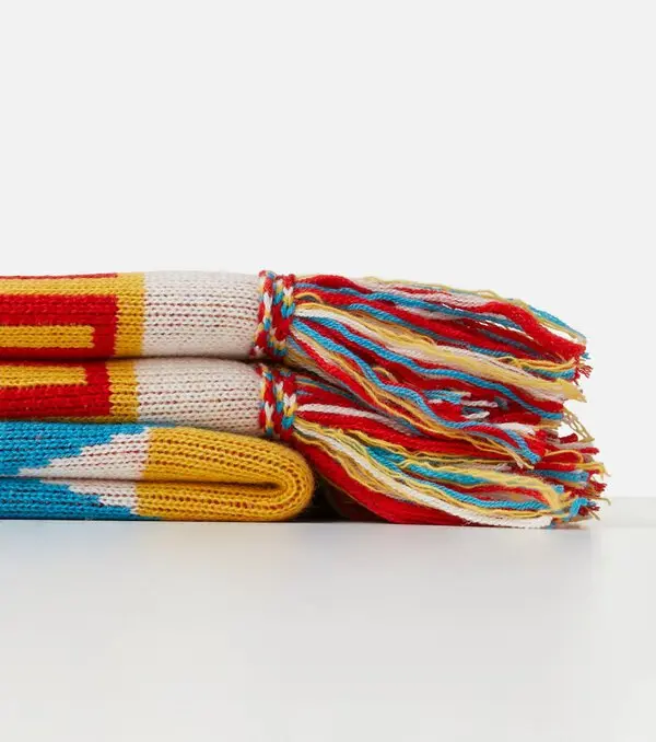 Alanui Icon Jacquard Wool Throw