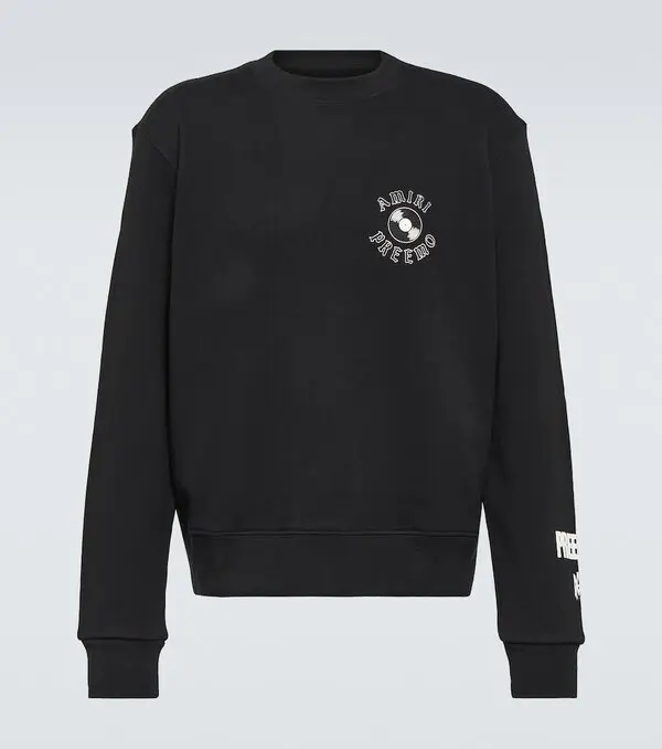Amiri Printed Cotton Jersey Sweatshirt