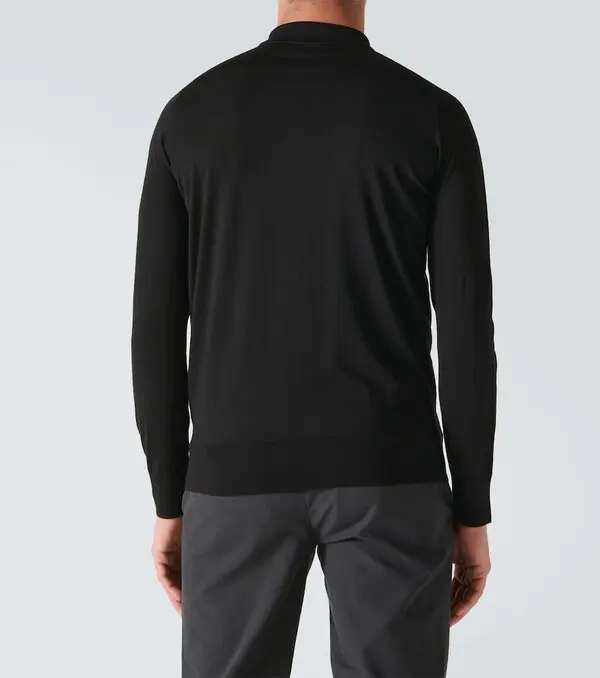 Loro Piana Virgin Wool Polo Shirt