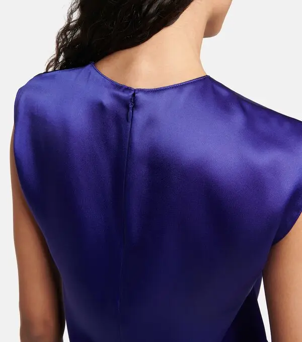 Stella McCartney Satin Top - Blue