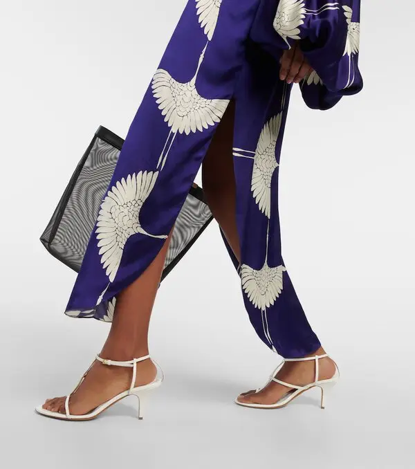 Khaite Zelma Printed Maxi Dress