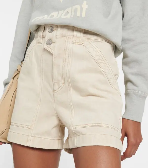 MARANT ETOILE Sintio Denim Shorts