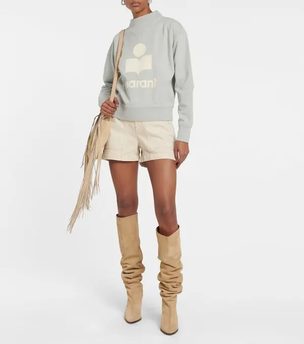 MARANT ETOILE Sintio Denim Shorts