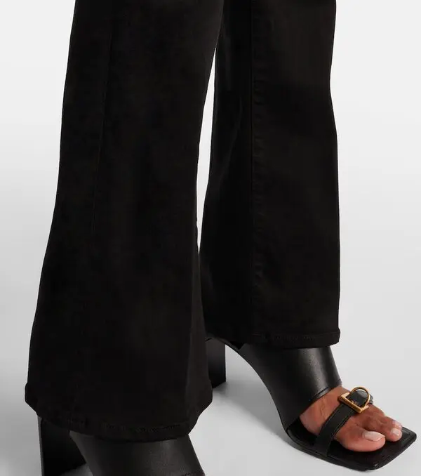 7 For All Mankind Mid-rise Bootcut Jeans In Rinse