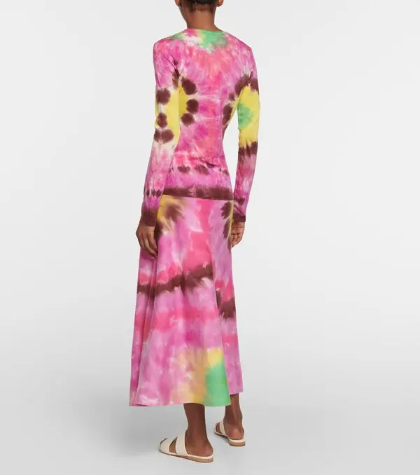 Gabriela Hearst Miller Tie-dye Cashmere Sweater