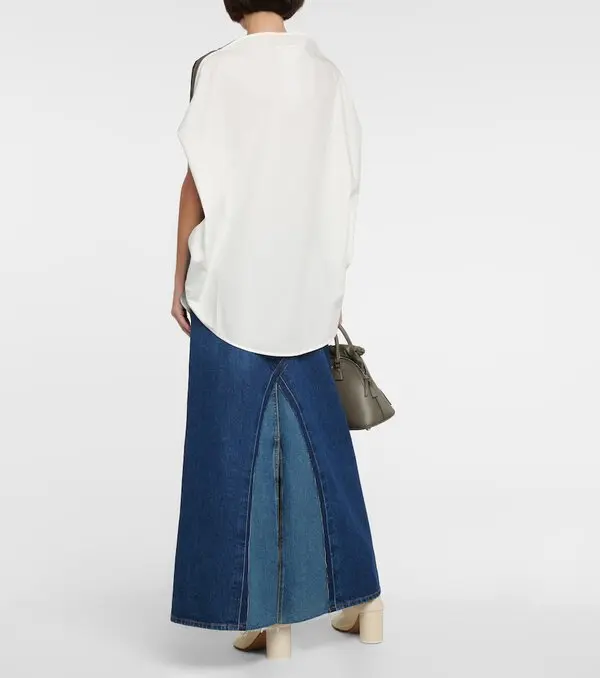 MAISON MARGIELA Printed Cotton Top