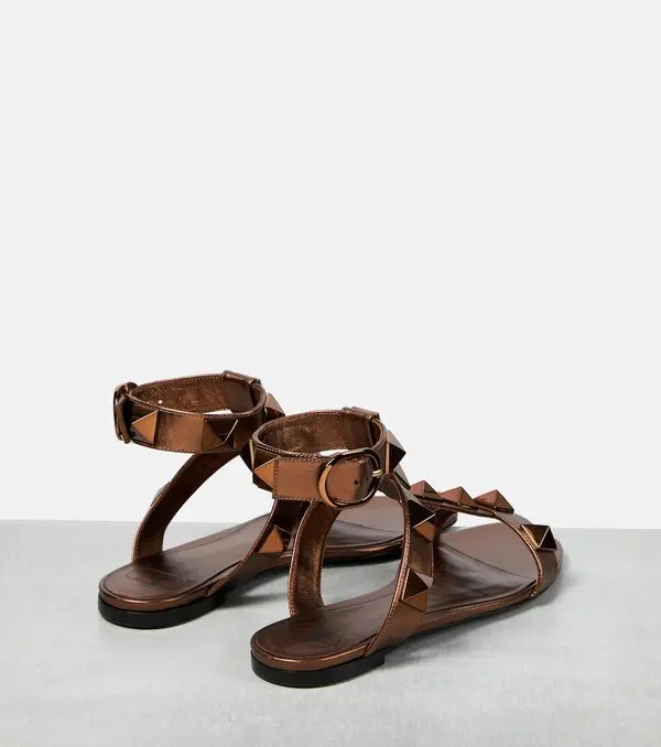 Valentino Garavani Roman Stud Leather Sandals