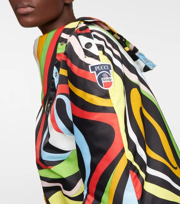 Emilio Pucci X Fusalp Marmo Poncho