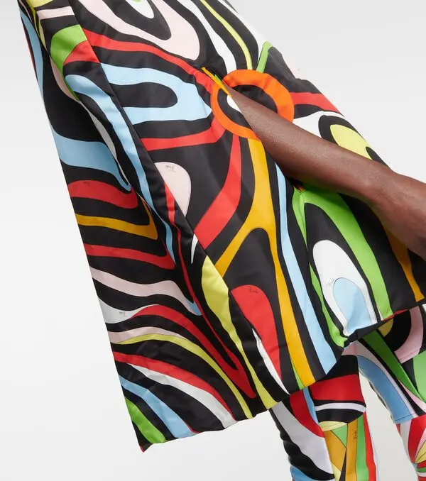Emilio Pucci X Fusalp Marmo Poncho
