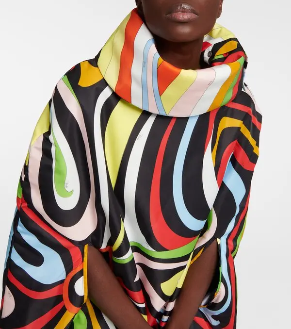 Emilio Pucci X Fusalp Marmo Poncho