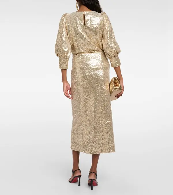 Dorothee Schumacher Sequined Midi Skirt