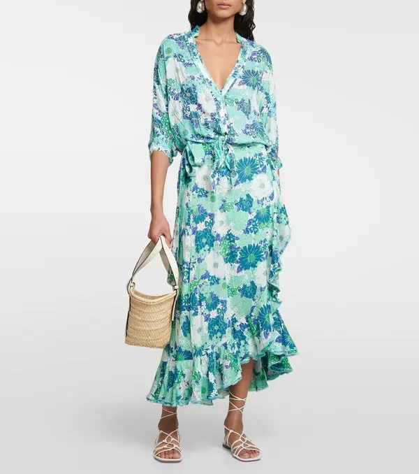 Poupette St Barth Aude Midi Skirt