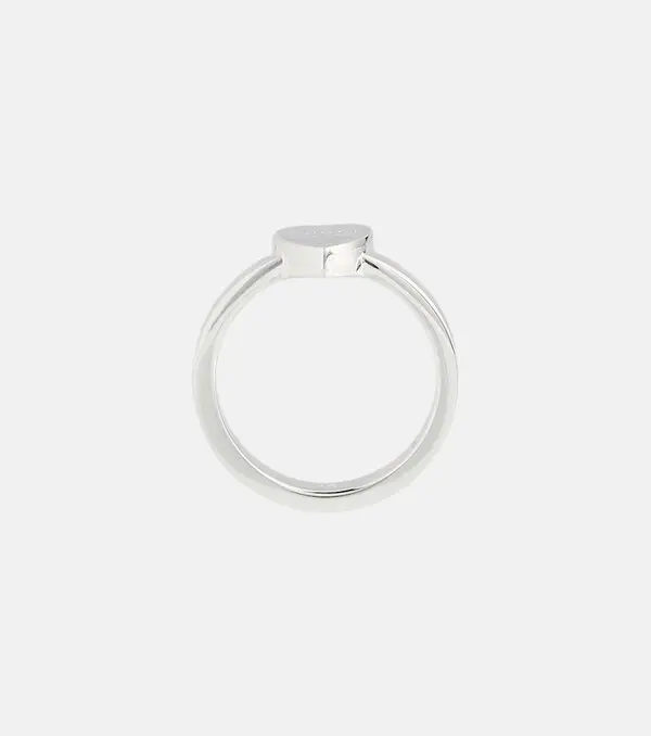 Gucci Sterling Heart Detail Ring