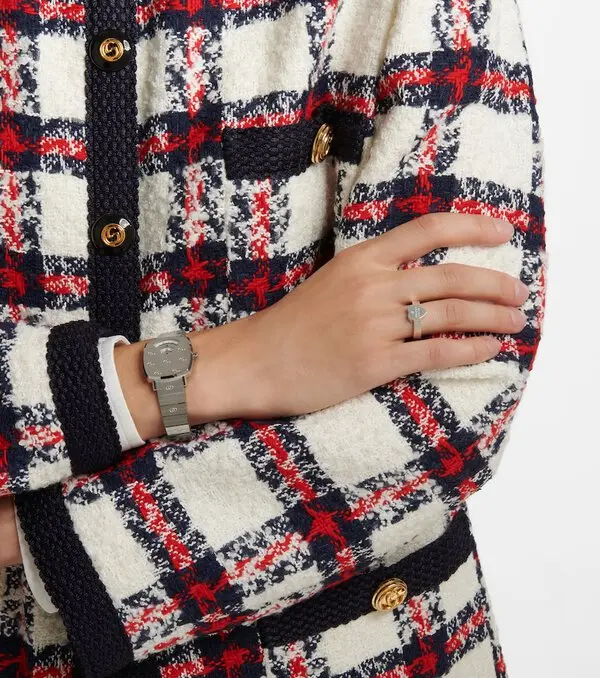 Gucci Sterling Heart Detail Ring