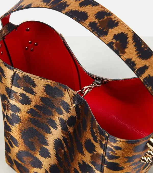 CHRISTIAN LOUBOUTIN Cabachic Mini Bucket Bag - Multicoloured