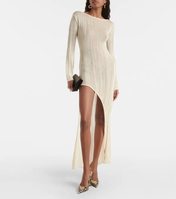 AYA MUSE Myda Knitted Maxi Dress