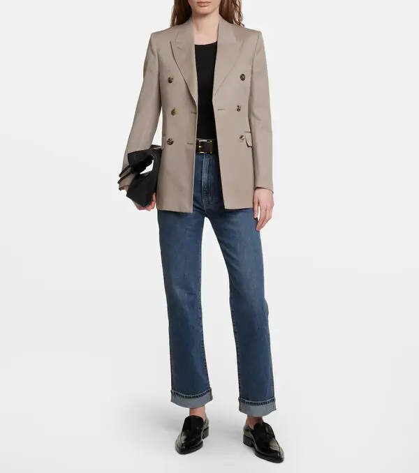3x1 Claudia Extreme High-rise Straight Jeans