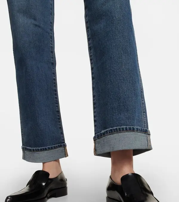3x1 Claudia Extreme High-rise Straight Jeans