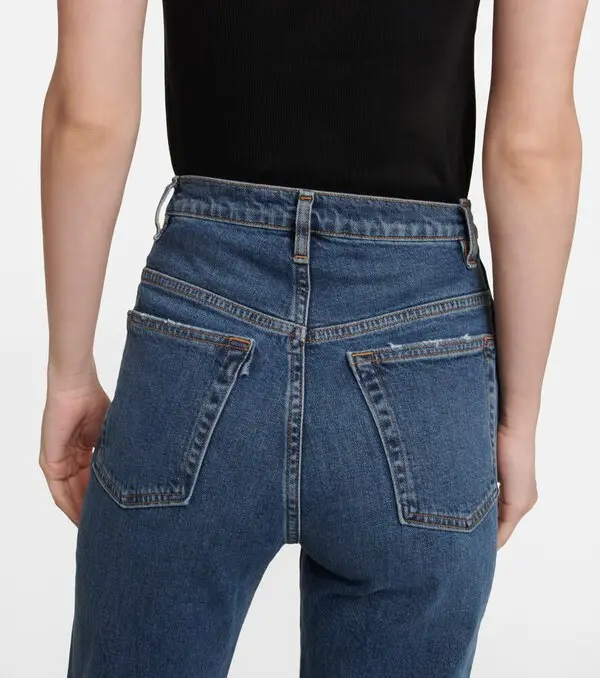 3x1 Claudia Extreme High-rise Straight Jeans