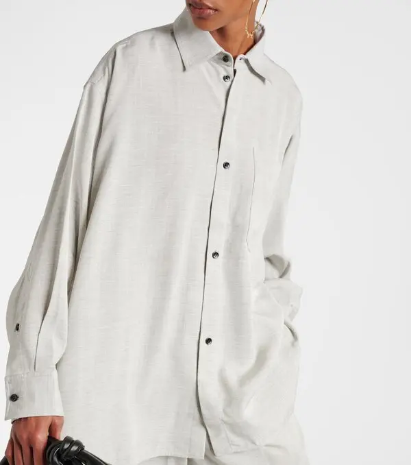 Jacquemus Le Chemise Poche Shirt In Light