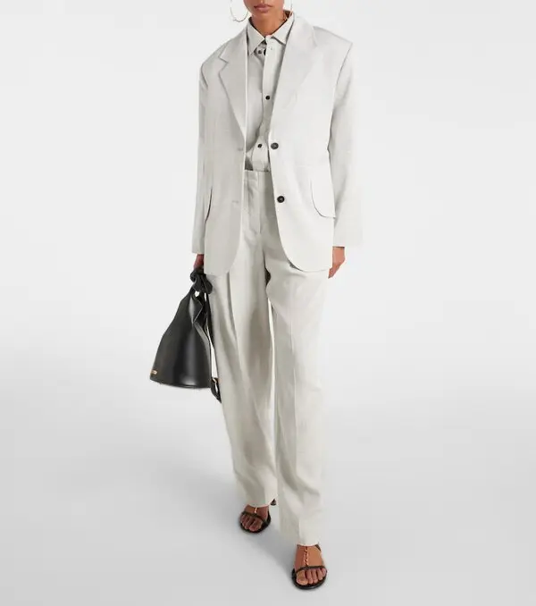 Jacquemus Le Chemise Poche Shirt In Light