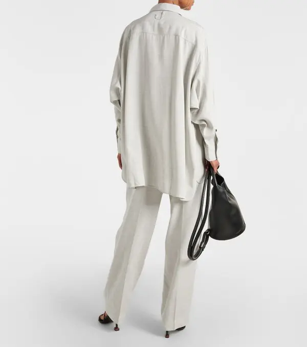 Jacquemus Le Chemise Poche Shirt In Light