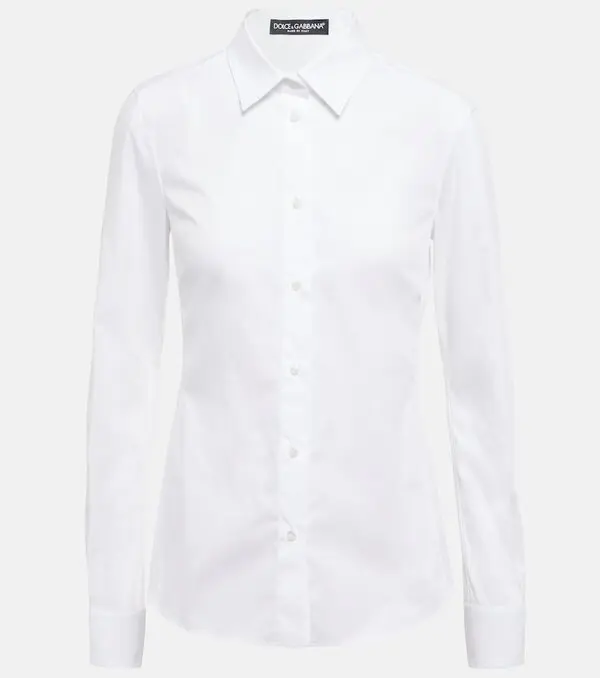 Dolce & Gabbana Cotton Poplin Shirt