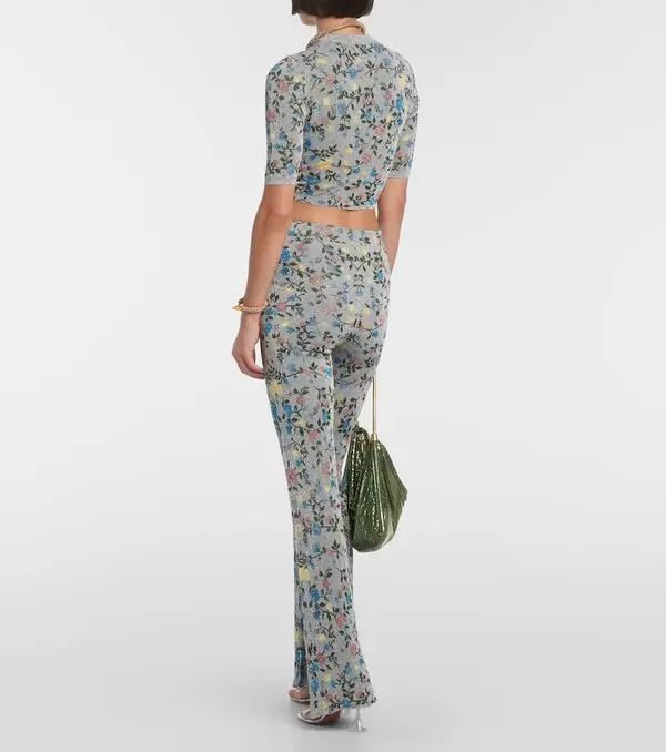 Rabanne Floral Jacquard Sweater