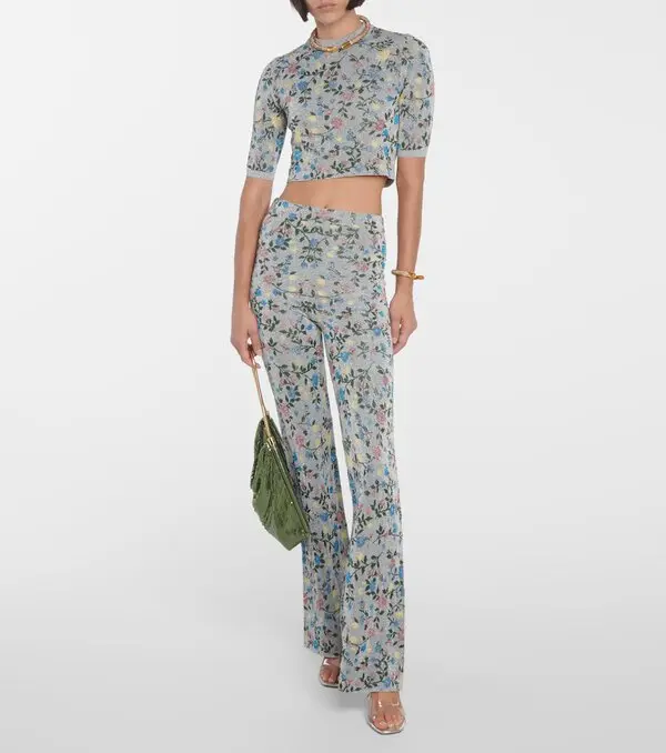 Rabanne Floral Jacquard Sweater