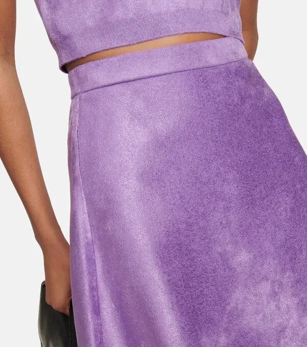 Alaïa Velvet Mini Skirt