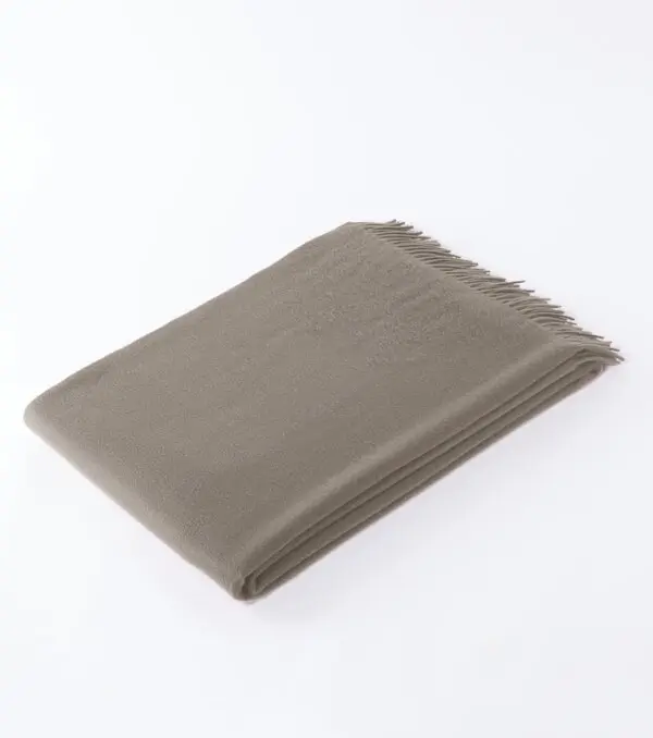Loro Piana Unito Cashmere Blanket - Grey