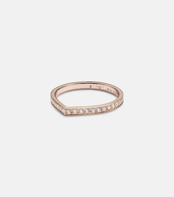 REPOSSI Antifer 18kt Rose And Diamond Ring - Gold