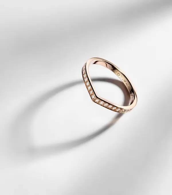 REPOSSI Antifer 18kt Rose And Diamond Ring