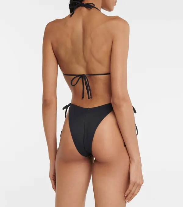 REINA OLGA Susan Embellished Bikini Bottoms