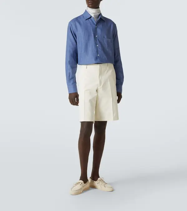 Loro Piana Andre Linen Shirt