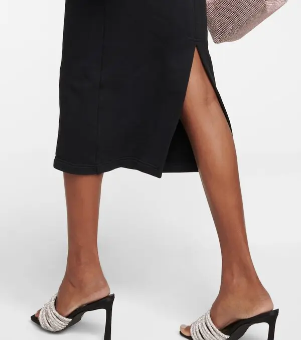CHRISTOPHER KANE Cutout Cotton Midi Dress