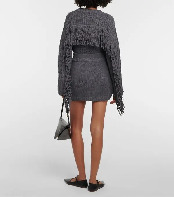 LISA YANG Cashmere Miniskirt