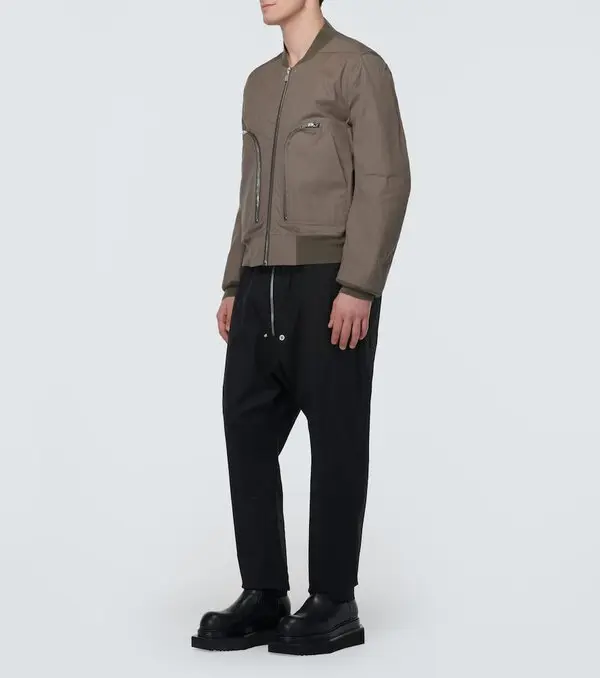Rick Owens Bauhaus Flight Bomber Jacket
