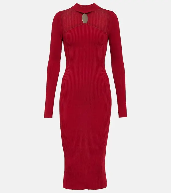Simkhai Nikolai Halterneck Midi Dress