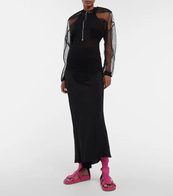 Rick Owens Rubber Gladiator Sandals
