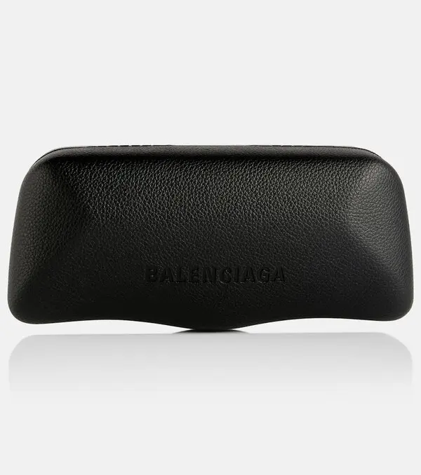 Balenciaga Dynasty Rectangular Sunglasses - Black