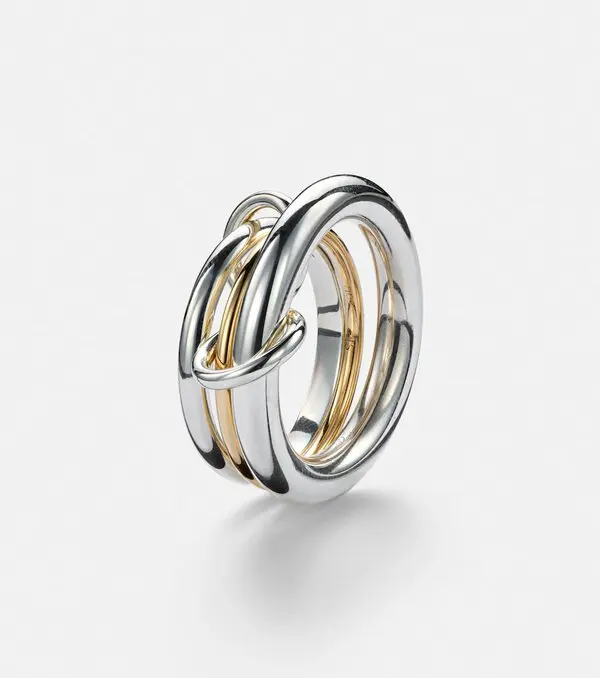 SPINELLI KILCOLLIN Amaryllis Sterling And 18kt Gold Ring