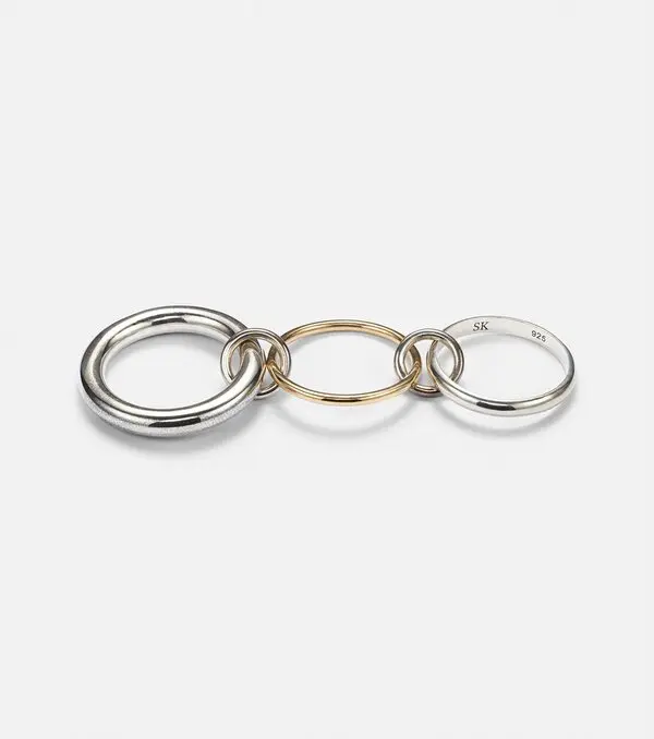 SPINELLI KILCOLLIN Amaryllis Sterling And 18kt Gold Ring