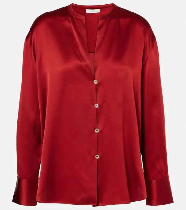 Vince Silk Blouse
