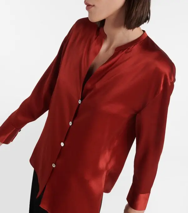 Vince Silk Blouse