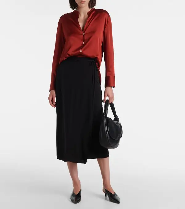 Vince Silk Blouse