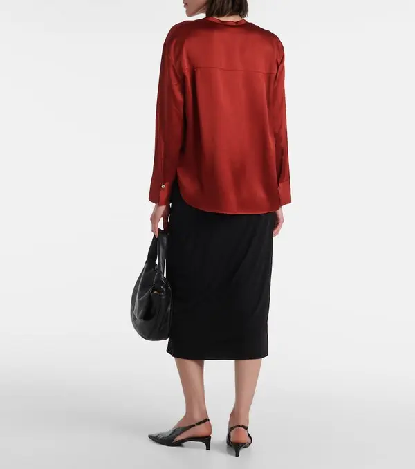 Vince Silk Blouse